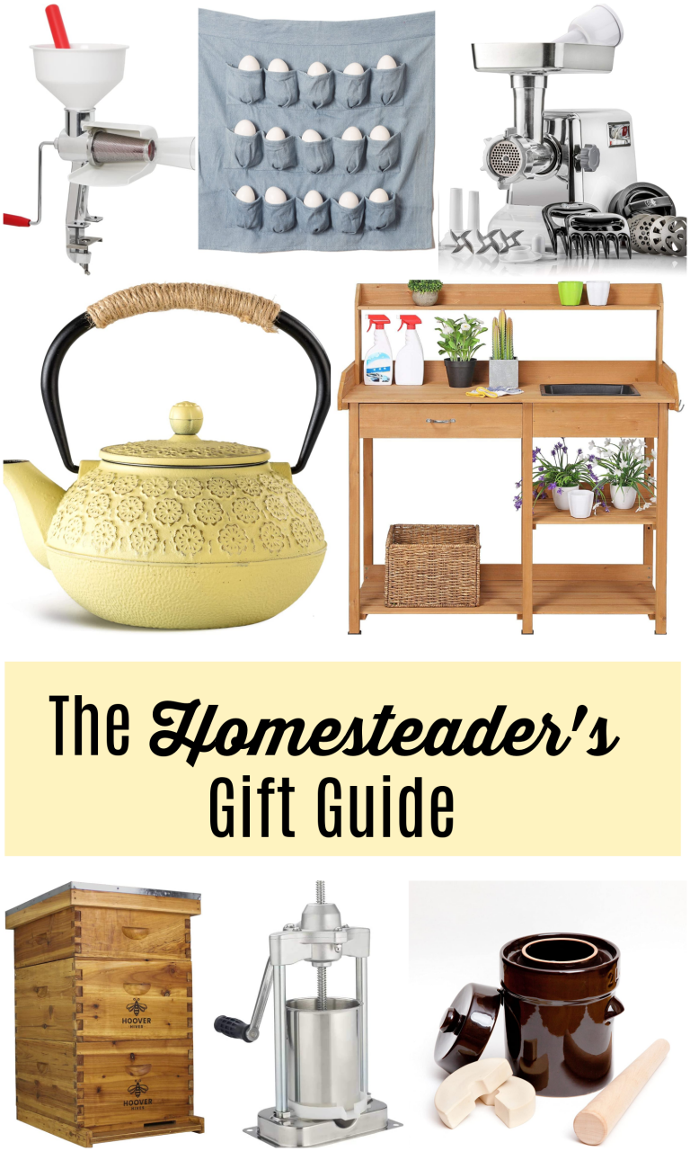 Gift Guide for the Homesteader - As For Me and My Homestead
