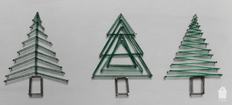 String Art Trees - As For Me and My Homestead